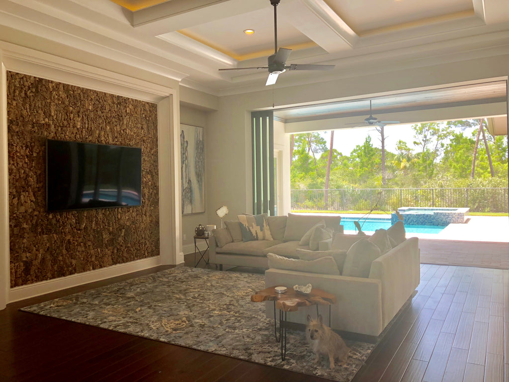 Tree Bark Cork Wall Tiles | Tree Bark Wall Covering Panels